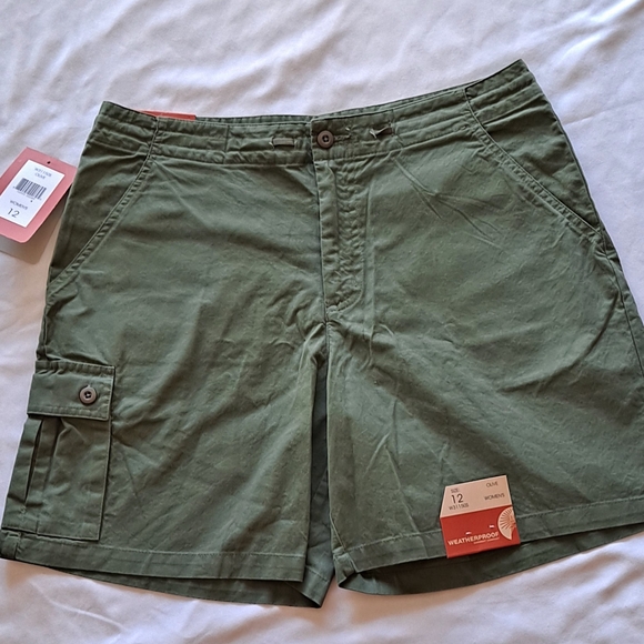 Weatherproof | Shorts | Weatherproof Womens Cargo Shorts Olive Green Sz ...